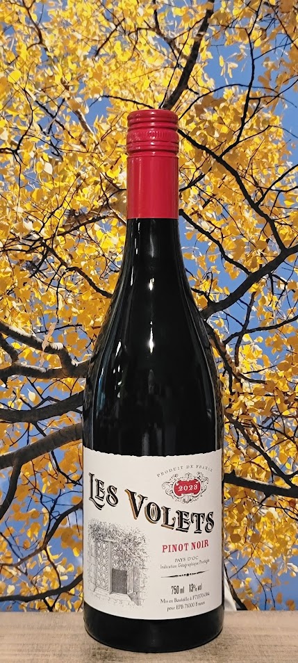 Les volets pinot noir – Sovereignty Wines