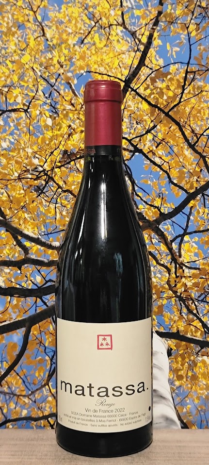 Domaine matassa vdf rouge – Sovereignty Wines