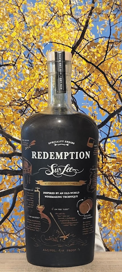 Redemption rye whiseky sur lee – Sovereignty Wines