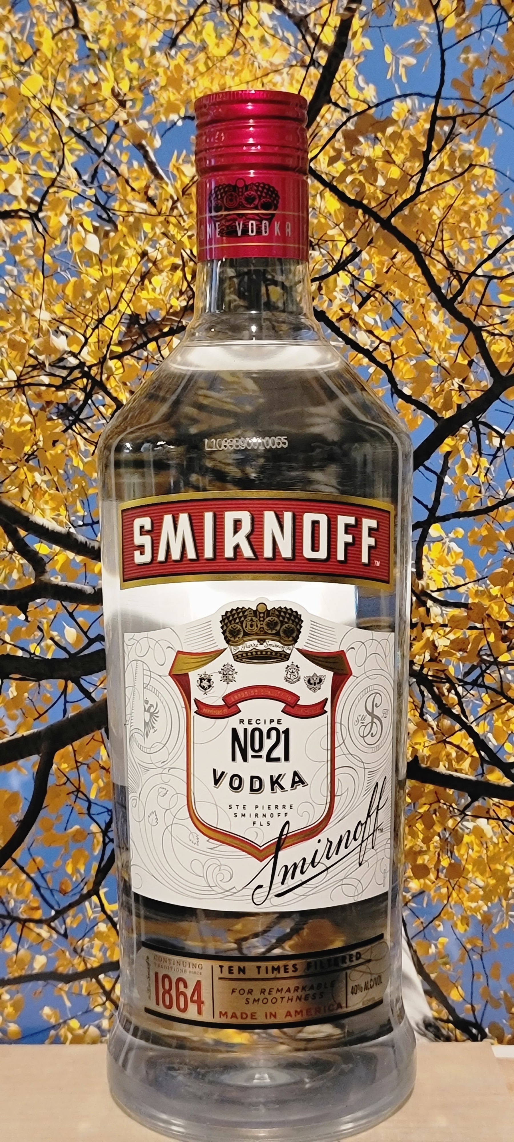Smirnoff red vodka – Sovereignty Wines