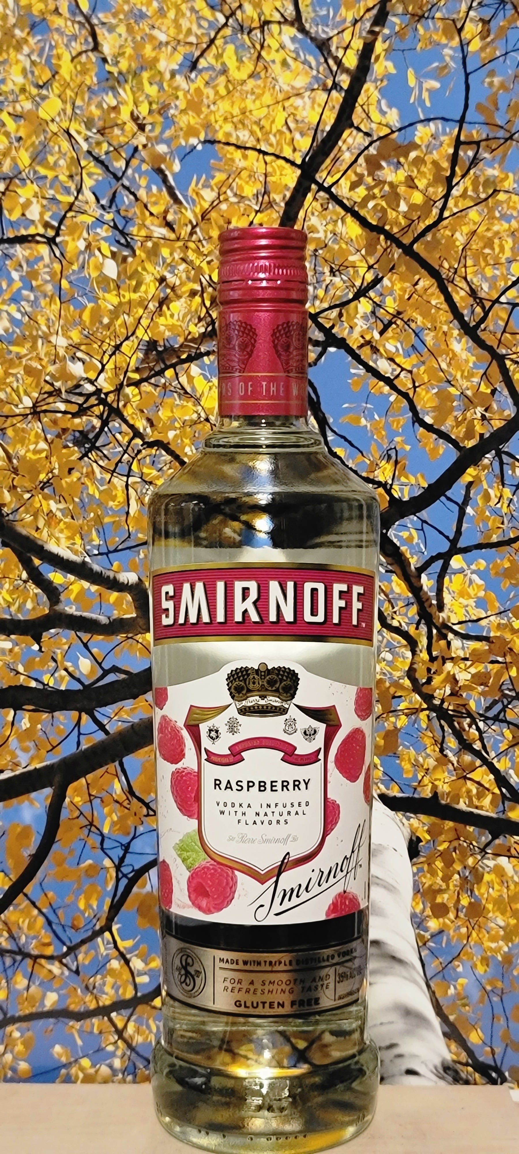 Smirnoff raspberry vodka – Sovereignty Wines