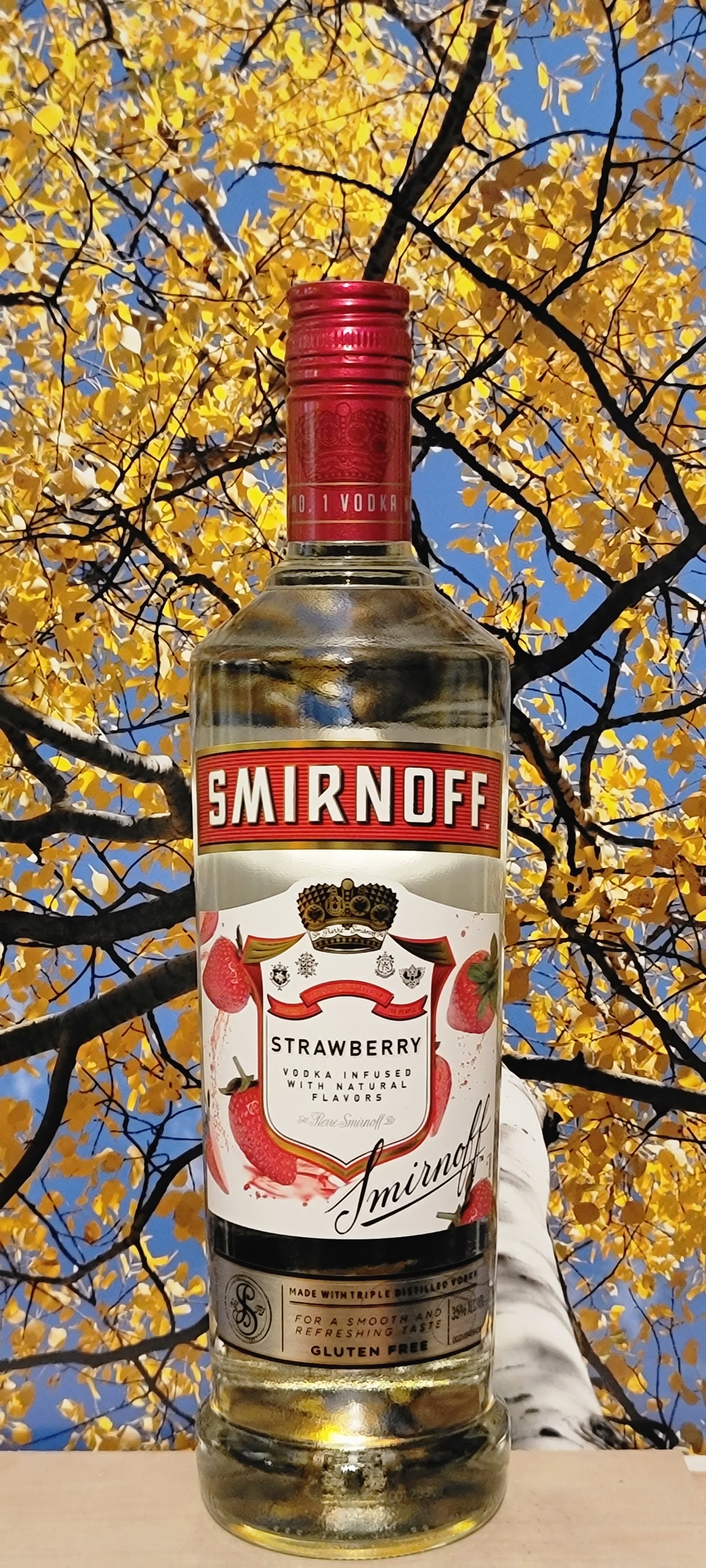 Smirnoff strawberry vodka – Sovereignty Wines