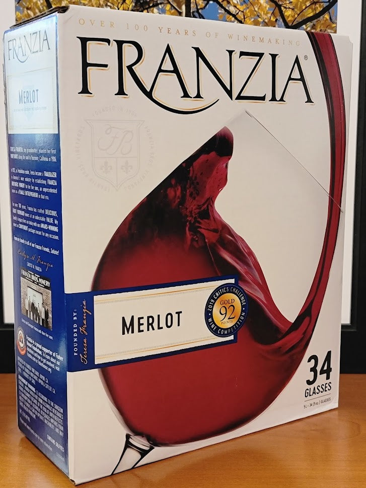 Franzia merlot – Sovereignty Wines