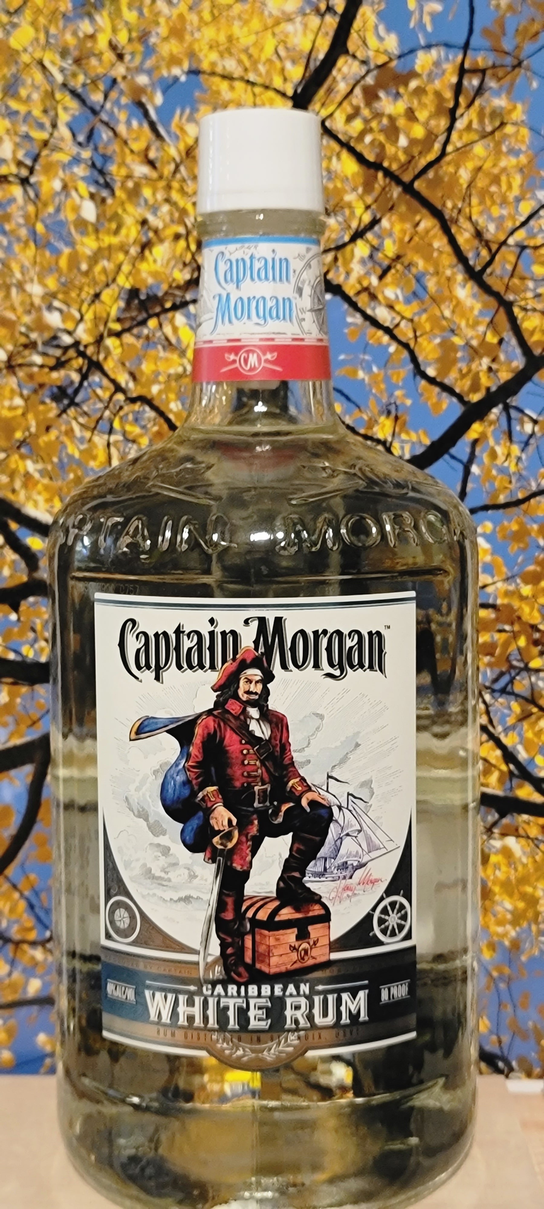Captain Morgan White Logo