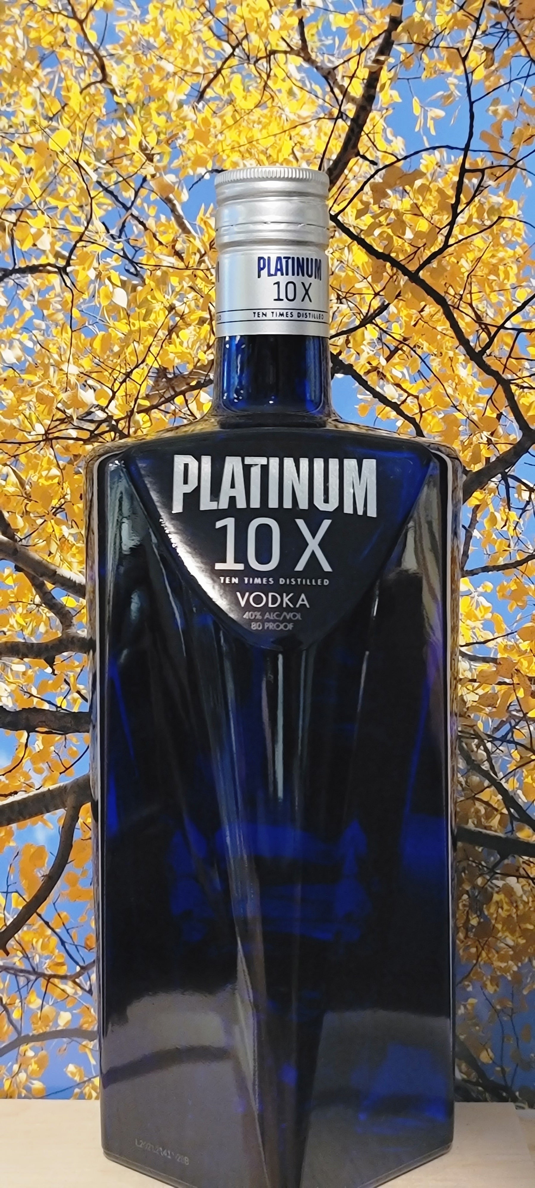 Platinum 10x vodka – Sovereignty Wines