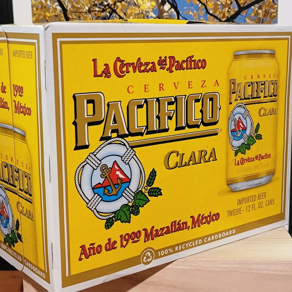 Pacifico cans – Sovereignty Wines