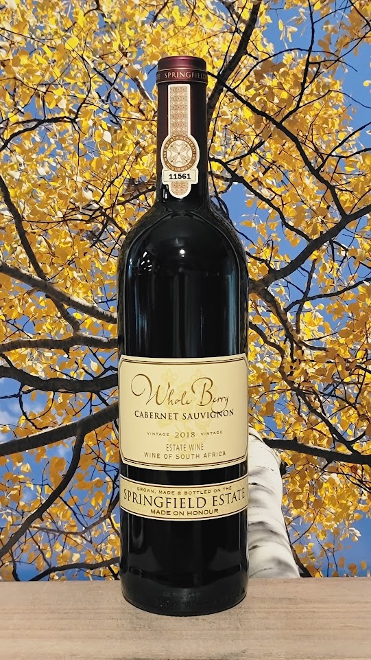 Springfield estate whole berry cabernet sauvignon – Sovereignty Wines