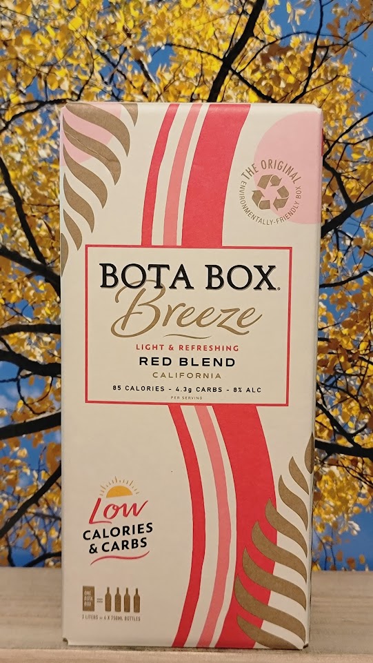 Bota box breeze red blend – Sovereignty Wines