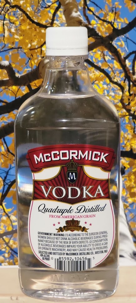 Mccormick vodka – Sovereignty Wines