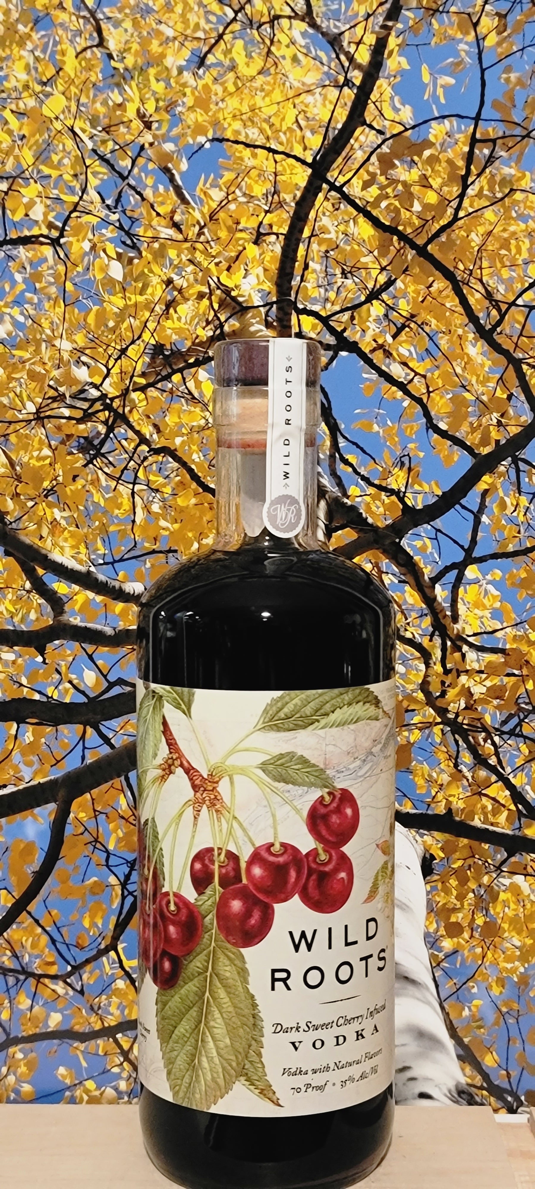 Wild roots dark sweet cherry vodka – Sovereignty Wines