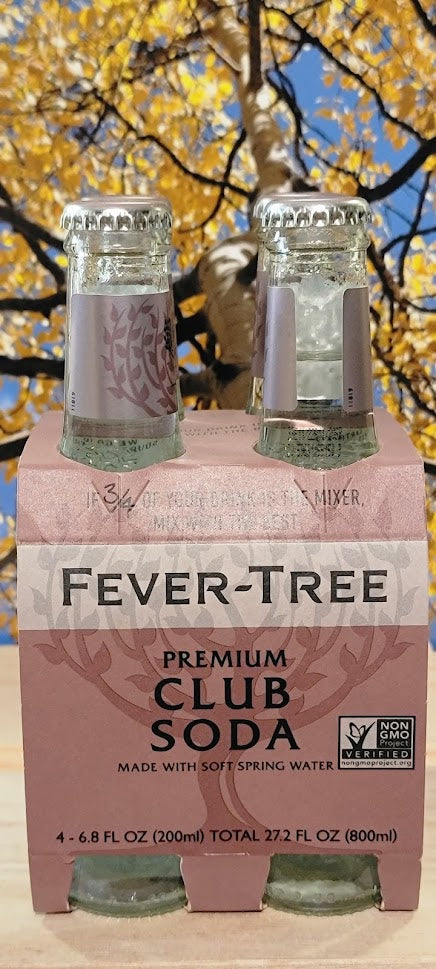 Fever tree club soda – Sovereignty Wines